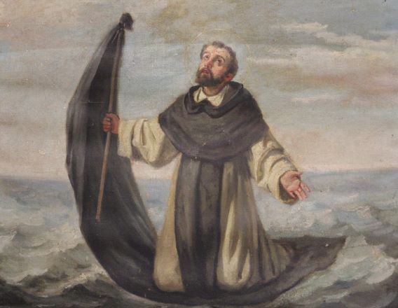 San Raimundo de Peñafort huyó del rey inmoral navegando sobre su ...