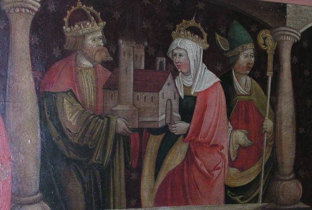 Santa Cunegunda, siendo emperatriz, hizo muchas fundaciones. Y después ...