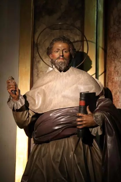 San Raimundo de Peñafort un día escapa del rey navegando sobre... su ...