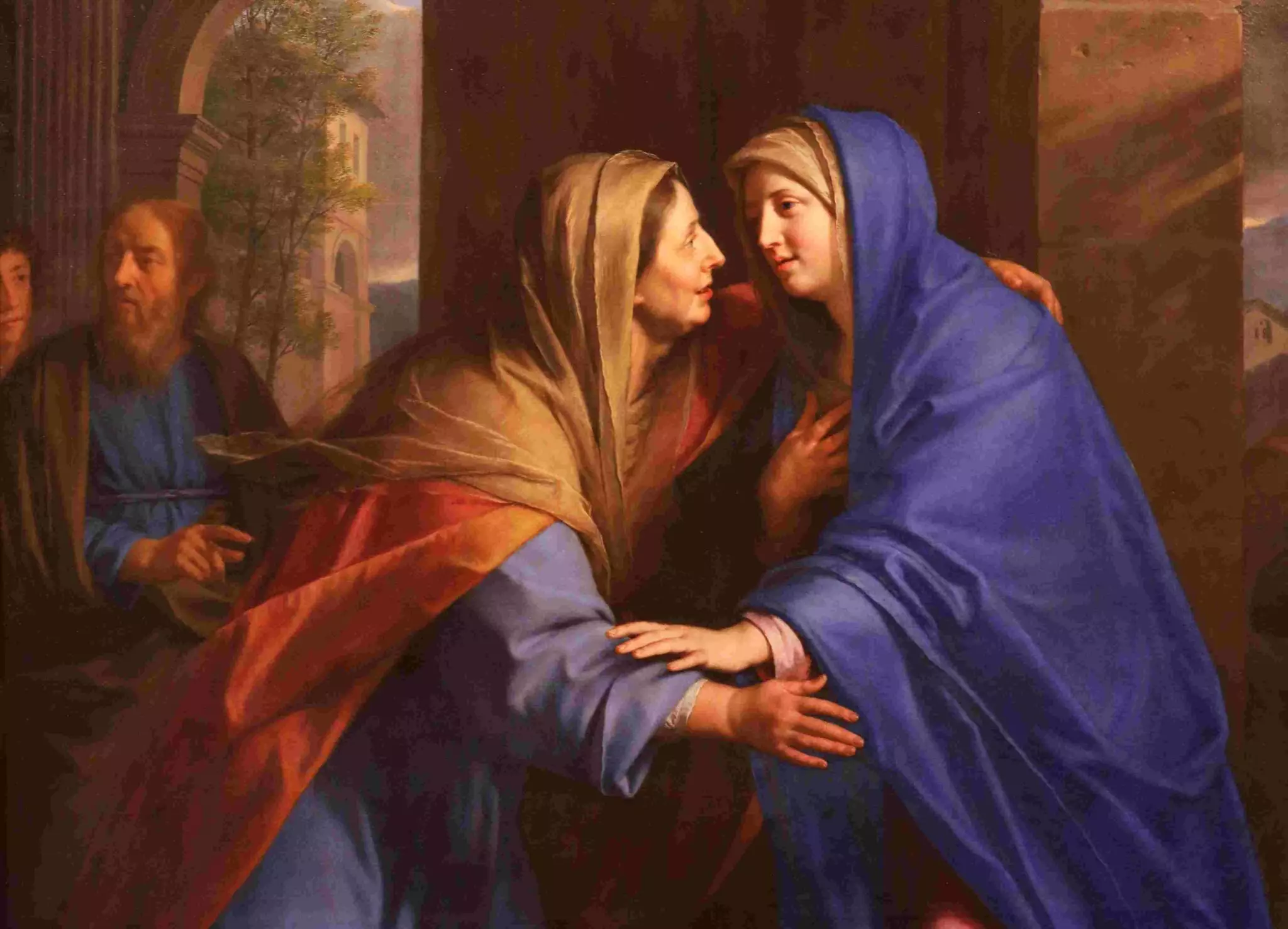 María visita a Isabel, y es así el primer Heraldo del Evangelio de la ...