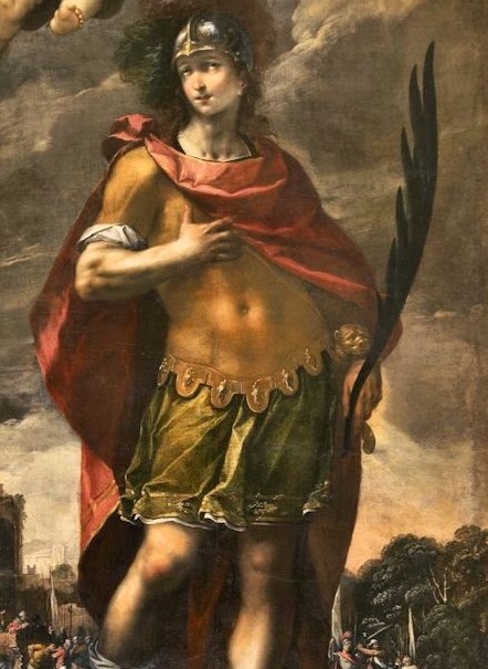 San Víctor, militar del imperio, no sacrifica a los ídolos y es ...