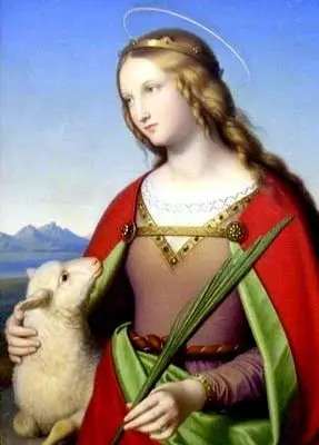 Santa Regina, el prefecto se obsesionó con ella, pero había consagrado ...