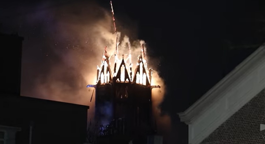 Incendio asola en Amsterdan la primera iglesia dedicada al Sagrado ...